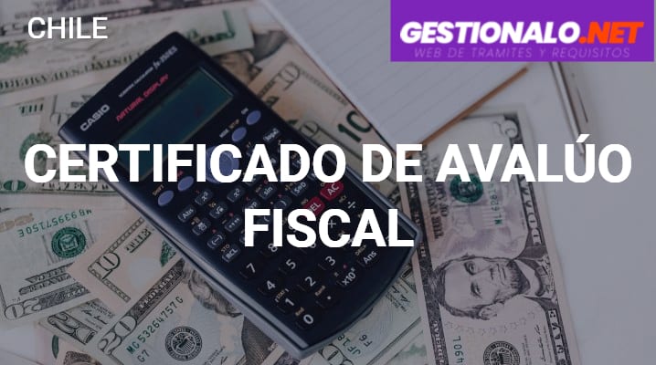 Certificado de Avalúo Fiscal